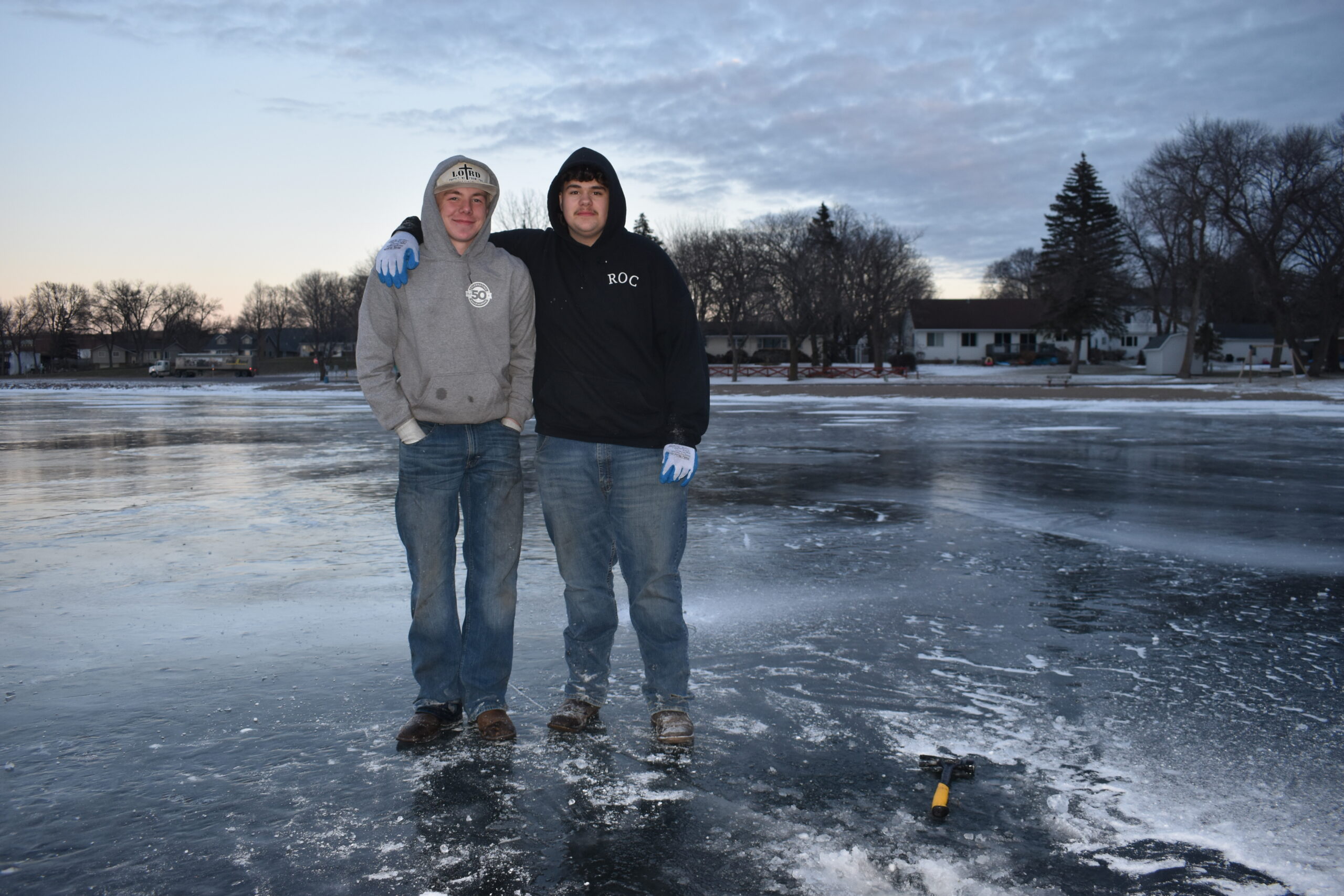 ‘Good base of ice’ forming | News, Sports, Jobs - The Journal